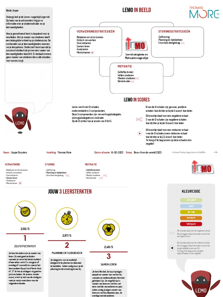 lemo test resultaten | PDF