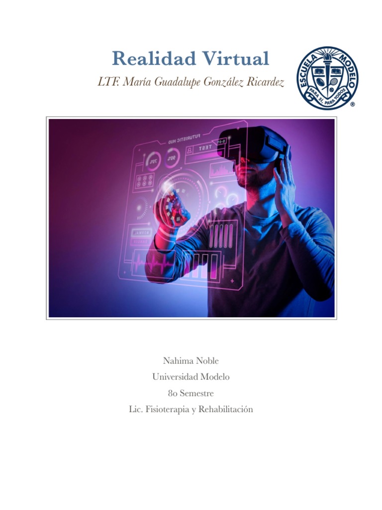 Plataformas de Realidad Virtual en Rehabilitación | PDF | Realidad ...