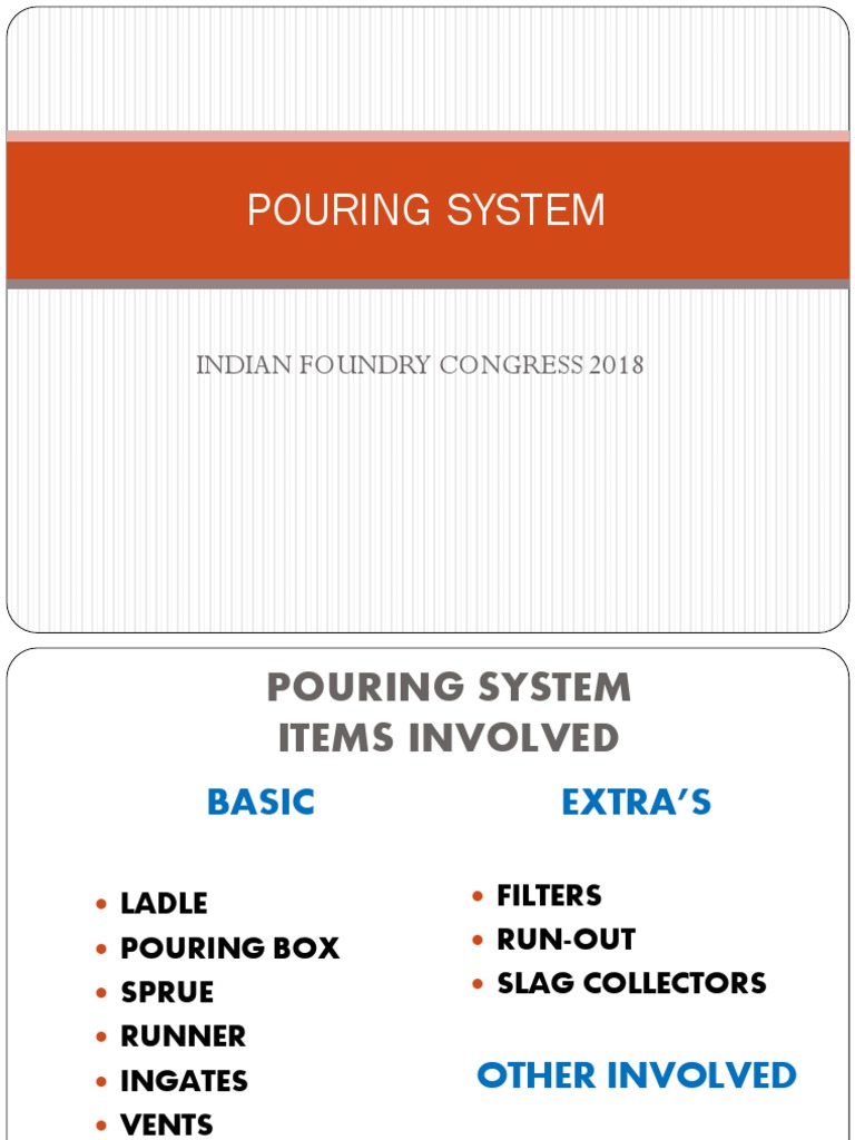 Masterclass - Pouring System Part 2 | PDF | Casting (Metalworking ...