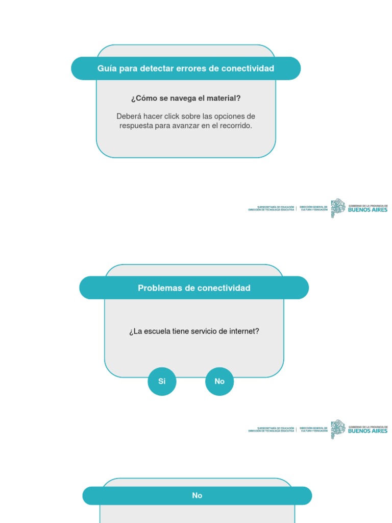 Guía para Detectar Errores de Conectividad | PDF | Internet ...