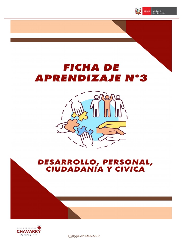 Ficha de Aprendizaje #3 | PDF | Las emociones | Aprendizaje