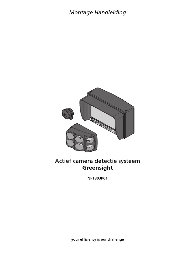 Montage Handleiding: Actief Camera Detectie Systeem | PDF