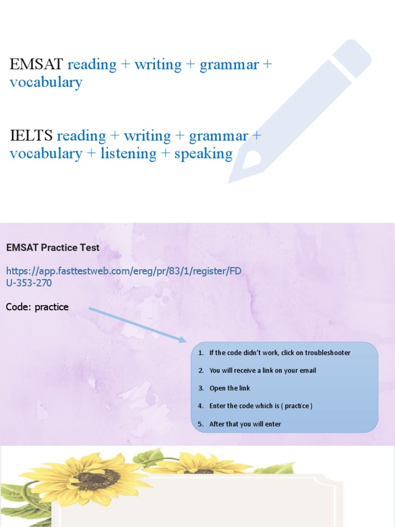 Emsat + Ielts | Download Free PDF | Essays