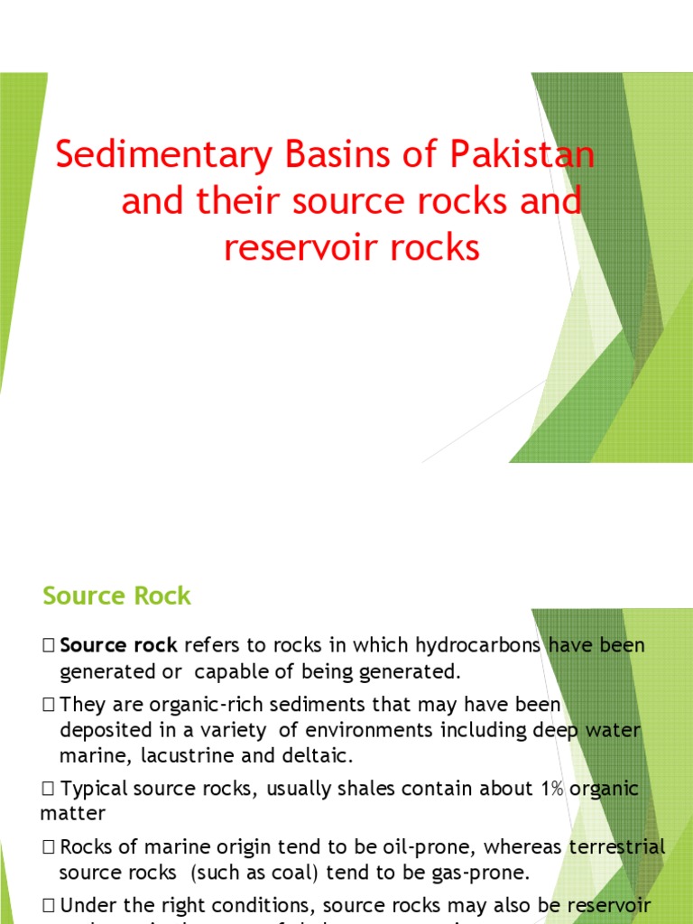 Geological Basin of Pakistan | Download Free PDF | Sedimentary Rock ...