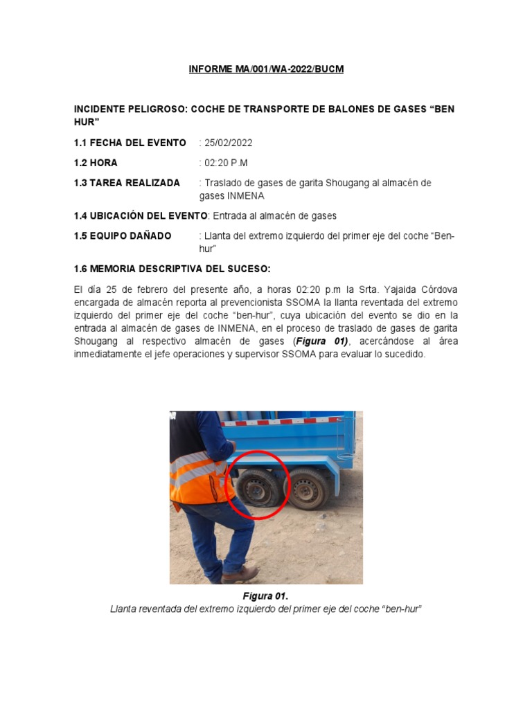 Llanta Reventada Del Extremo Izquierdo Del Primer Eje Del Coche "Ben ...