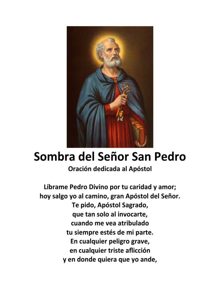 Sombra Del Señor San Pedro | PDF