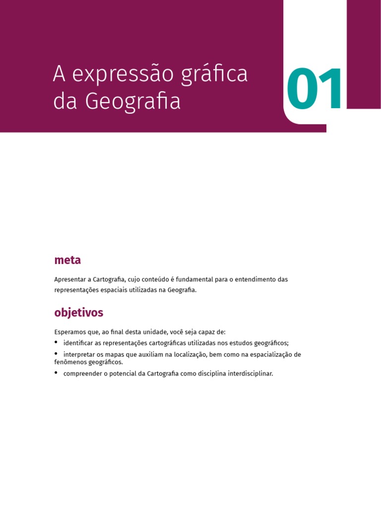 A cartografia e as representações espaciais | PDF | Mapa | Geografia