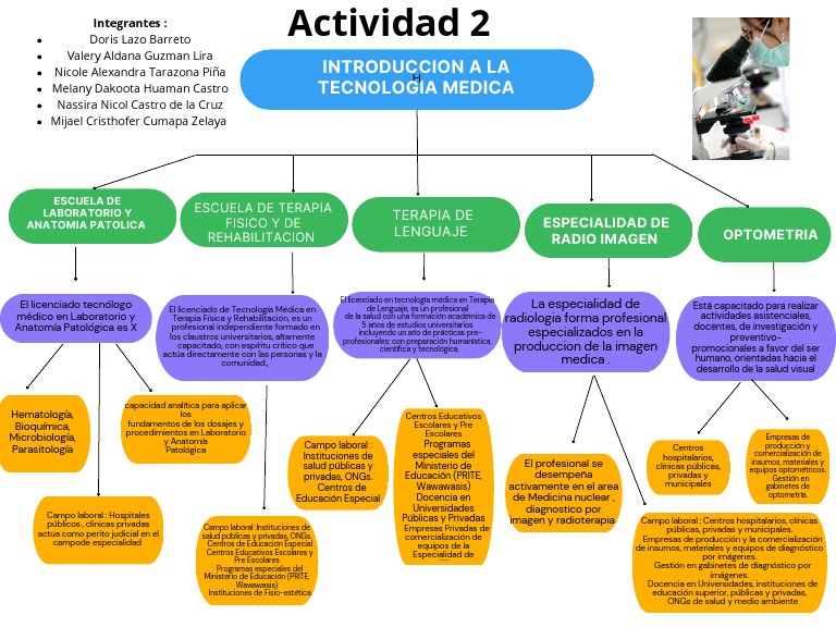 Introduccion A La Tecnologia Medica Mapa | PDF | Cuidado de la salud ...