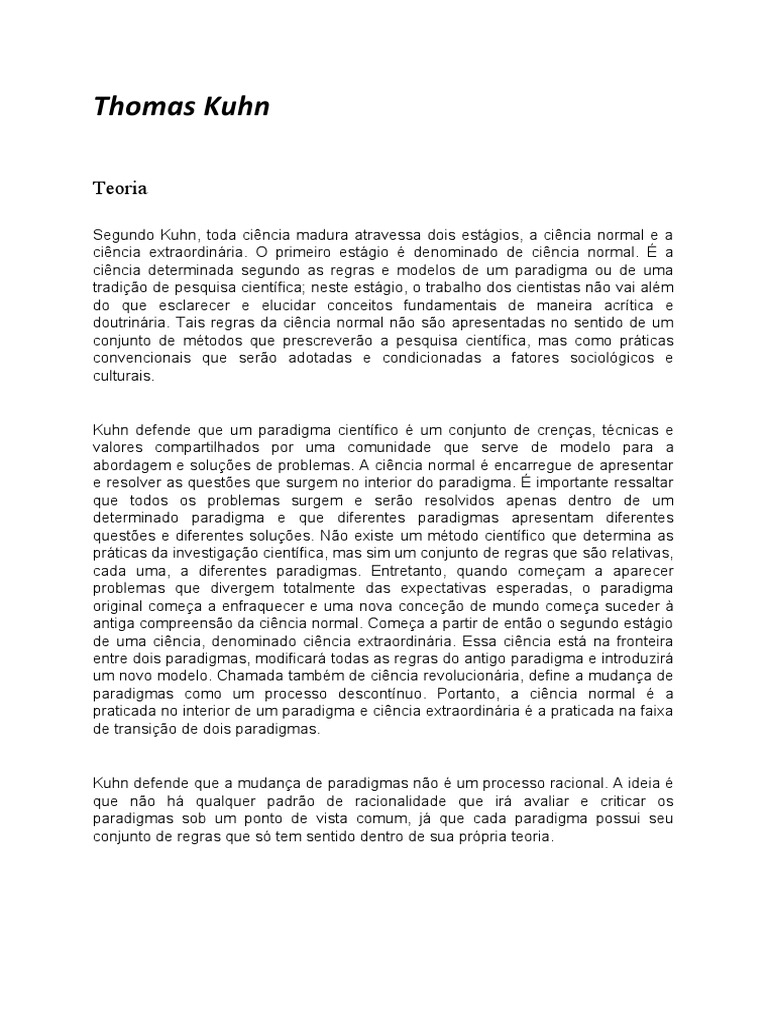 Thomas Kuhn | PDF