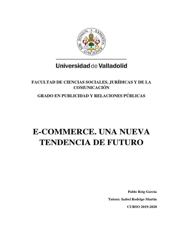 TFG-N. 1406.pdf Jsessionid | PDF | Comercio electrónico | Marketing