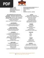 TDH Menu June 2nd Week | PDF | Food And Drink Preparation | Western Cuisine