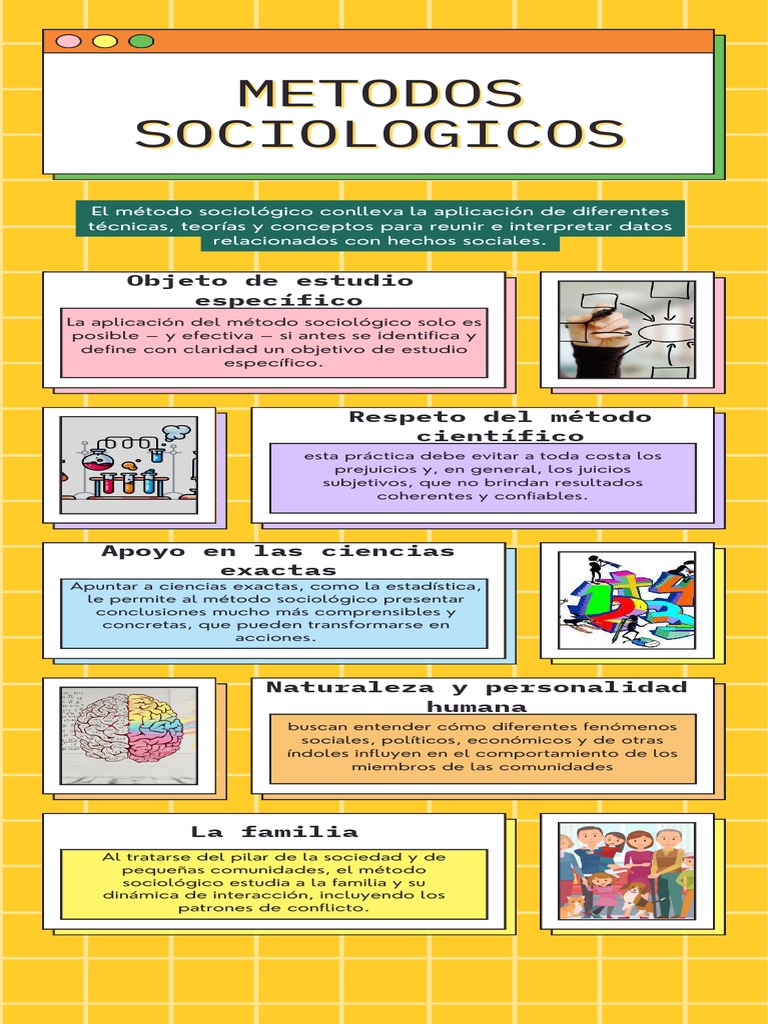 Infografia Metodo Sociologico | PDF