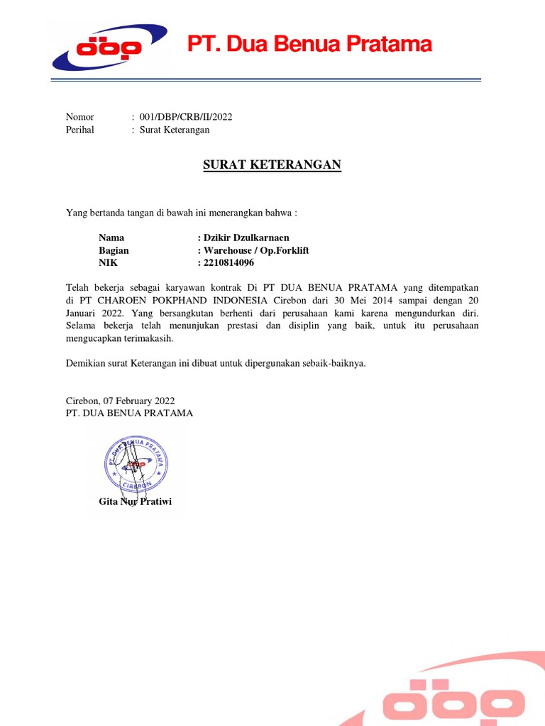 Dua Benua Pratama | PDF