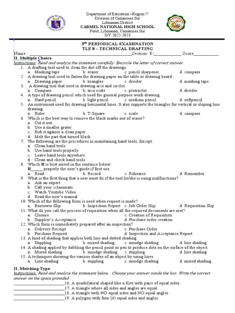 Name: - Section: 8 - Score | PDF | Triangle | Geometry