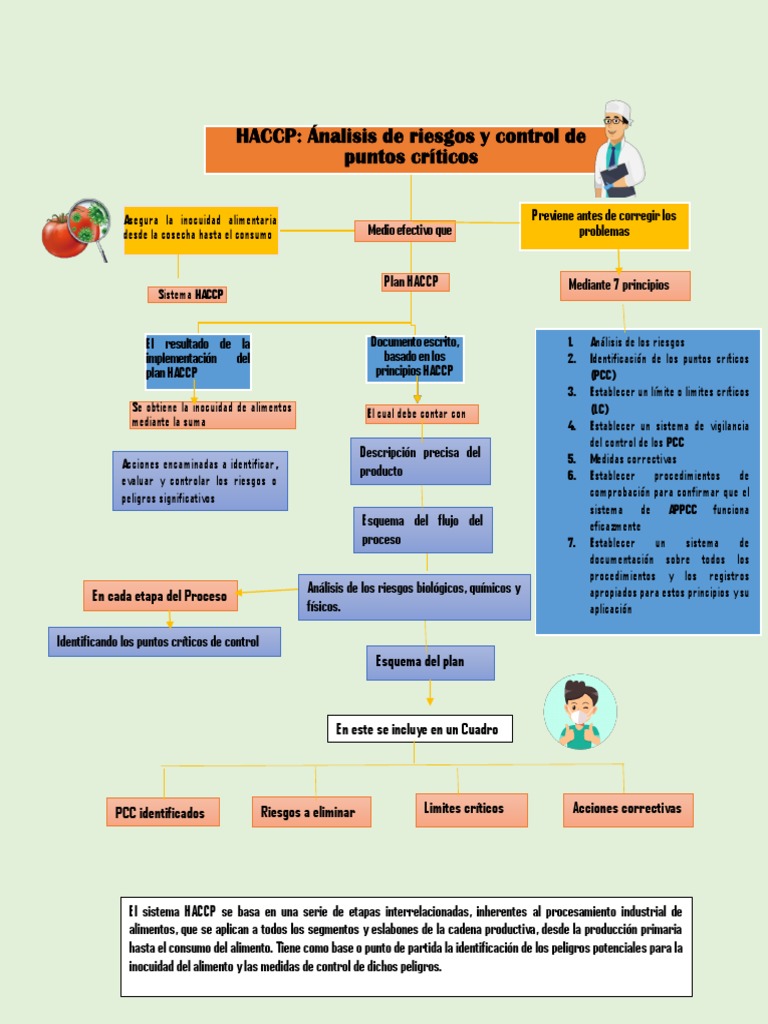 Semana 3-Ciencias (HACCP) | PDF | Análisis de Riesgo y Puntos Críticos de Control | Comida y bebida