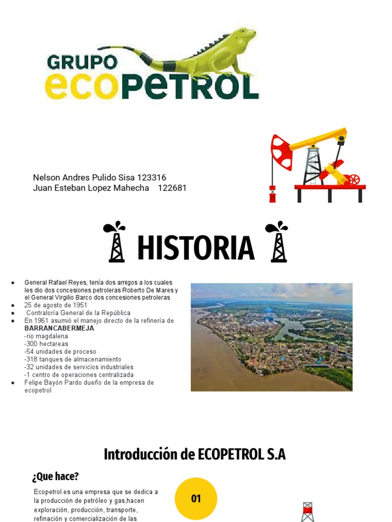 ECOPETROL | PDF | Petróleo | Refinería de petróleo