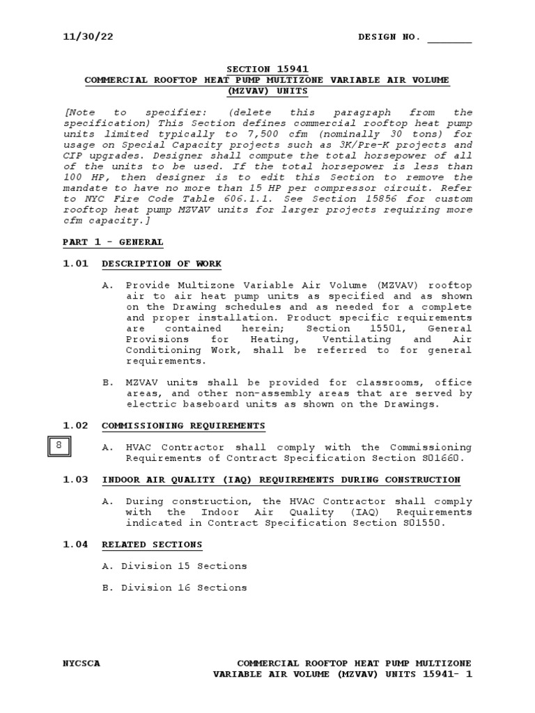 Heat Pump RTU SCA | PDF | Electrical Engineering | Applied And ...