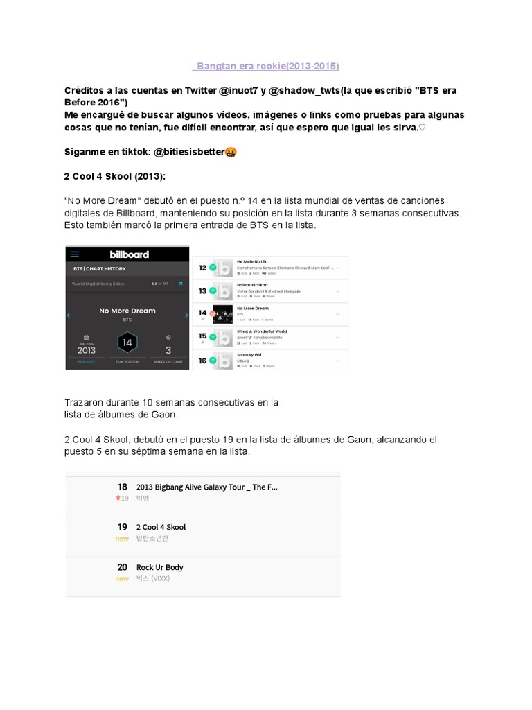 Logros de Los Biti en Era debutUwU | PDF | Industria de la música
