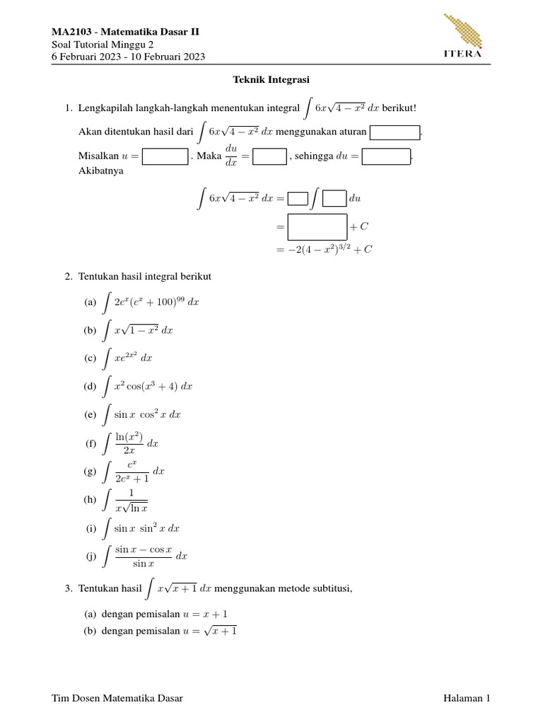 Soal Tutorial Modul 2 | PDF