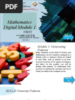 Linear Sequences Worksheet | PDF | Mathematics | Mathematical Analysis