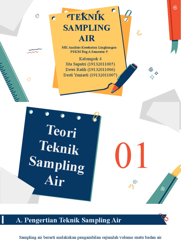 Teknik Sampling Air | PDF