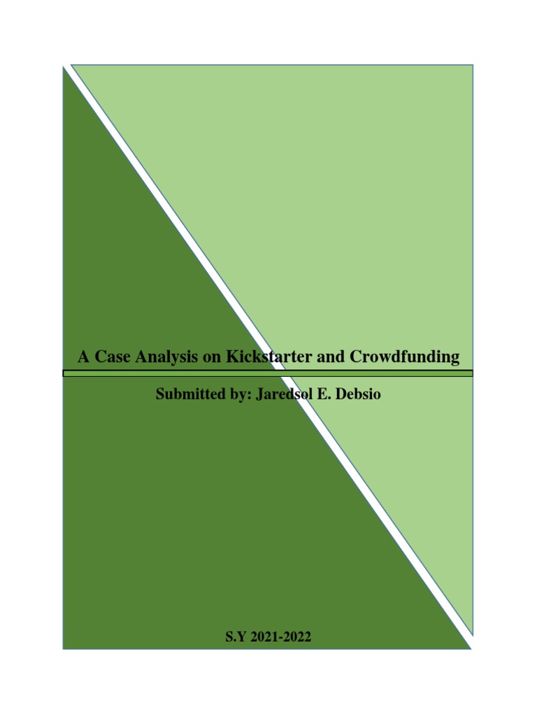 Case No. 11 | PDF | Kickstarter | Inventory