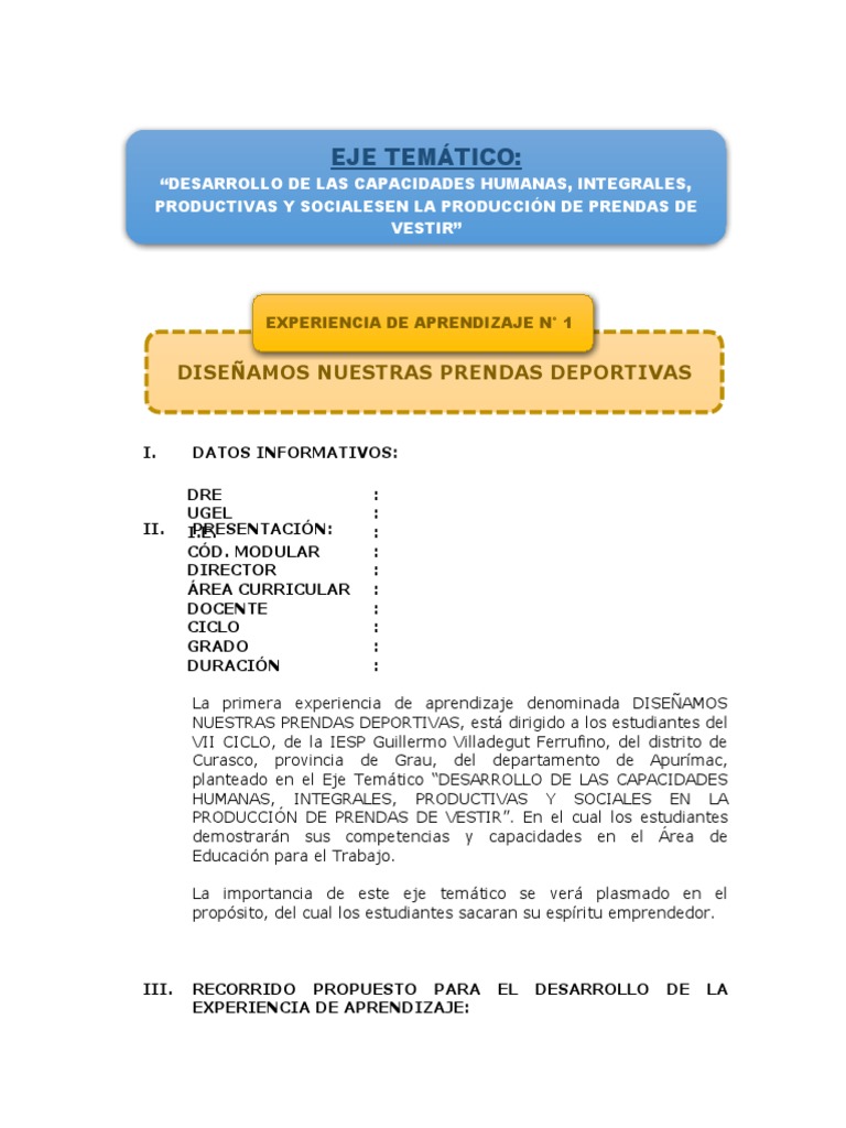 Modelo De Experiencia Ept Pdf Iniciativa Empresarial Evaluación