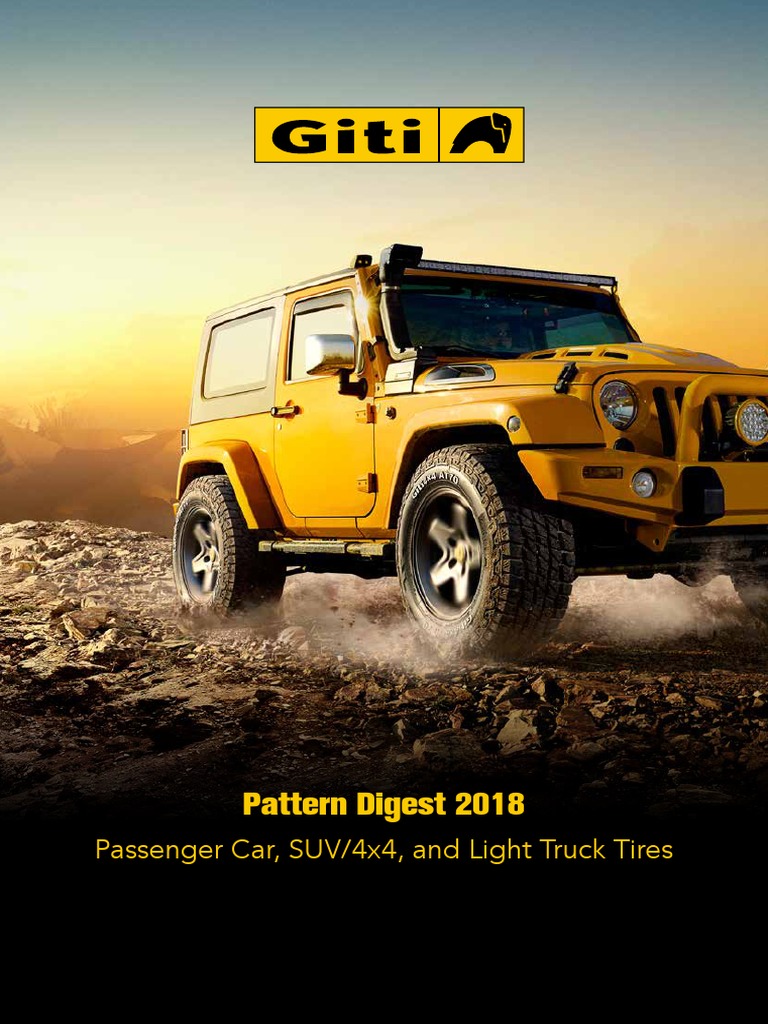 Giti PCR Catalogue Global | PDF | Tire | Road Surface