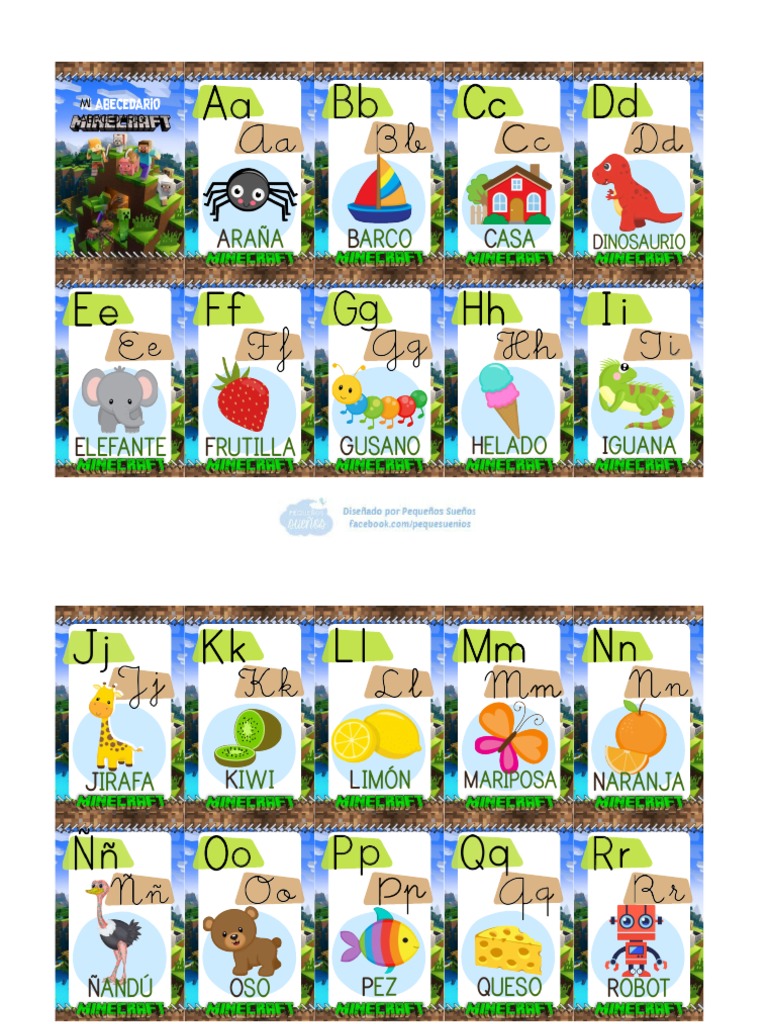 ABC Minecraft | PDF