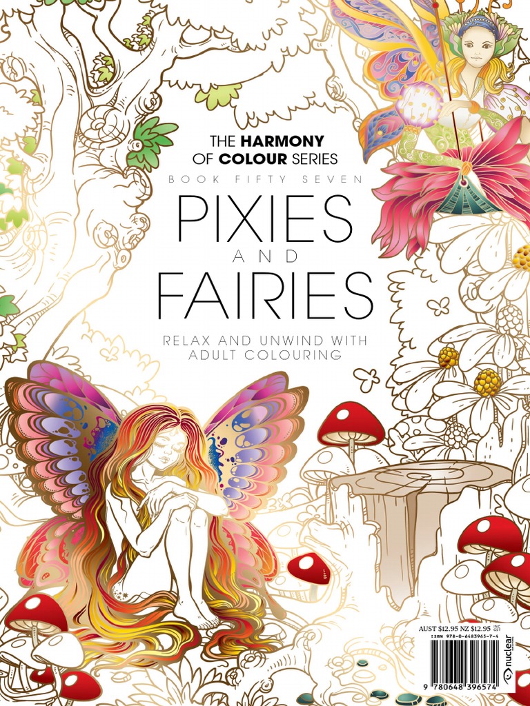 Pixies Fairies: The Harmony of Colour Series | PDF