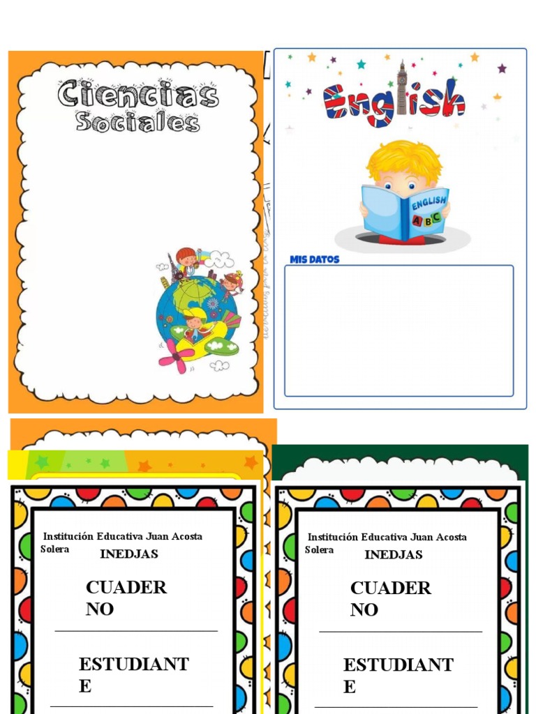 Portada de Cuadernos | PDF