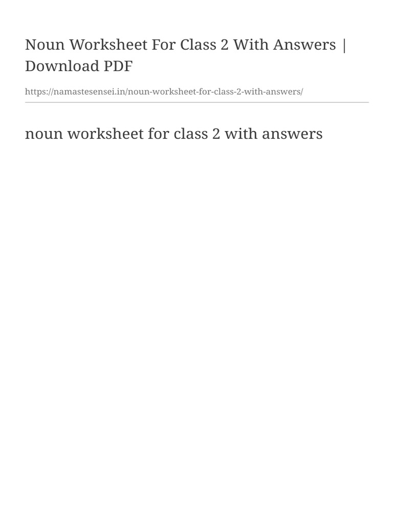noun-worksheet-for-class-2-with-answers-download-pdf-pdf-noun