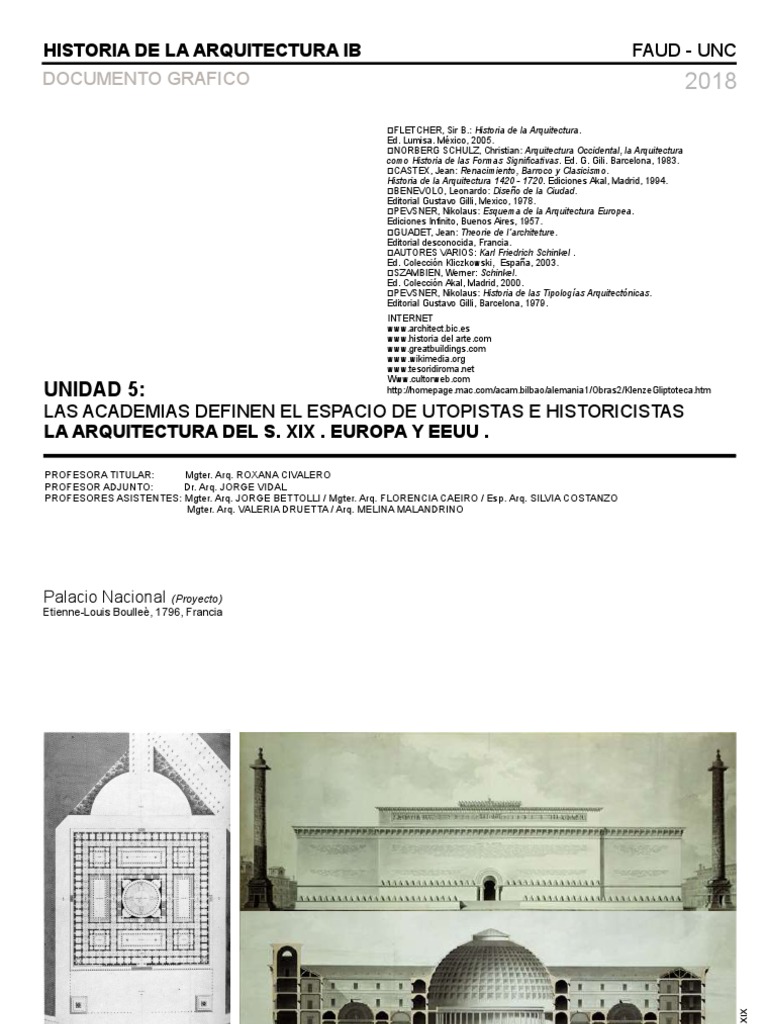 Documento Grafico: Historia de La Arquitectura Ib Faud - Unc | PDF