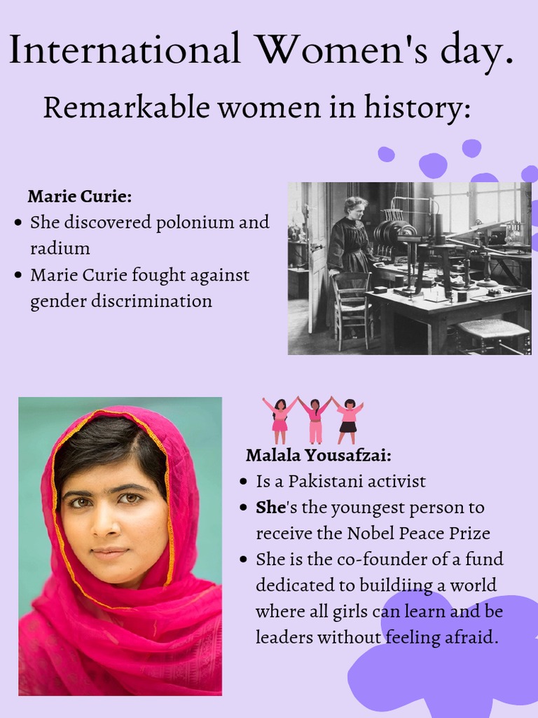 Celebrating Remarkable Women in History | PDF | Social Science | History