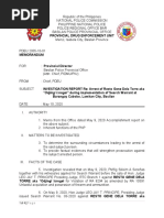 PNP Spot Report Blank Sample | PDF