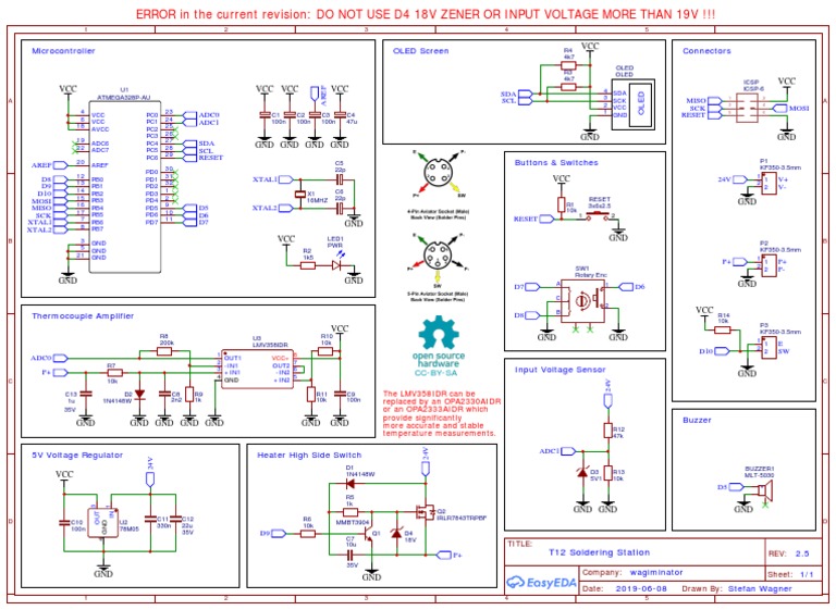SolderingStation2 Schematic v2.5 | PDF | Electrical Engineering ...