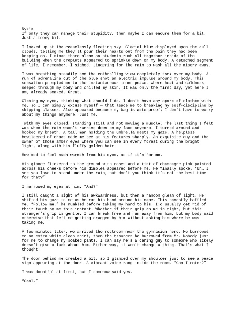 Torn Apart Chapter 1 Draft | PDF