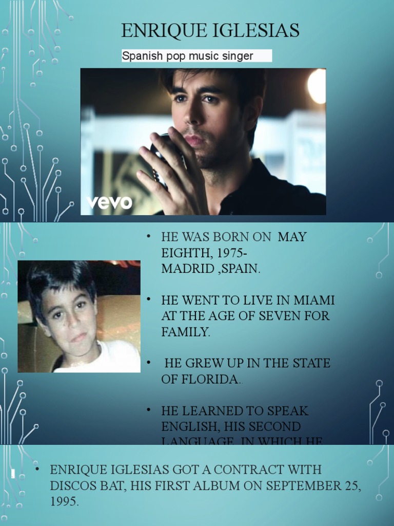 Project Enrique Iglesias | PDF