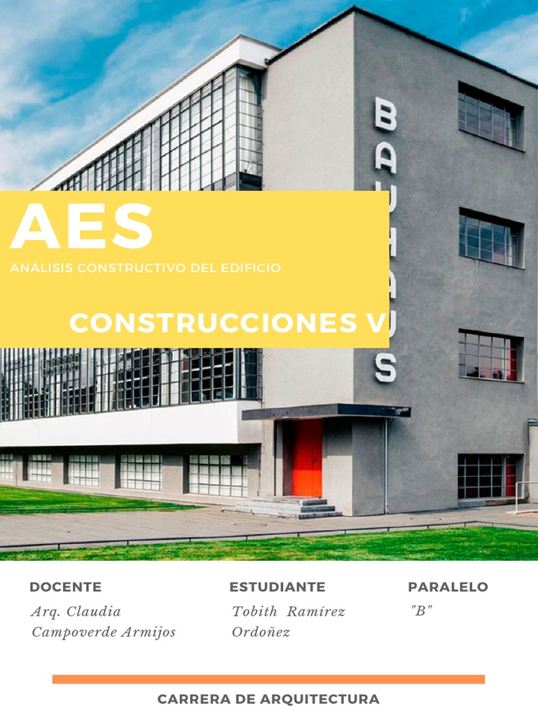 Construcciones V: Análisis Constructivo Del Edificio | PDF | Diseño | Estética