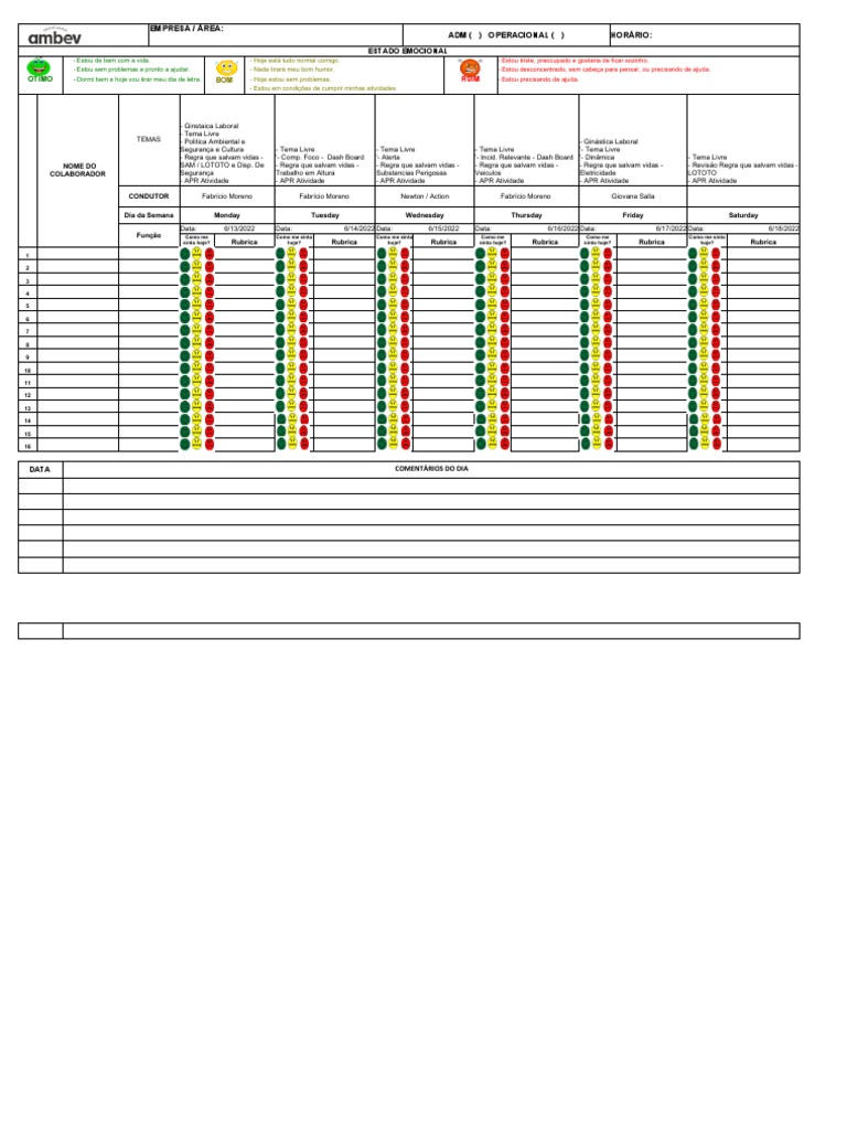Formulário DDs | PDF