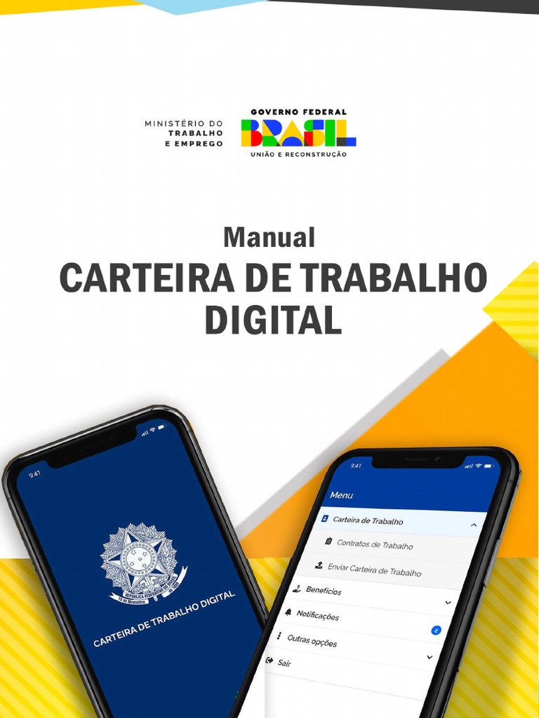 Como Baixar a CTPS Digital em PDF | PDF | Aplicativo para celular ...