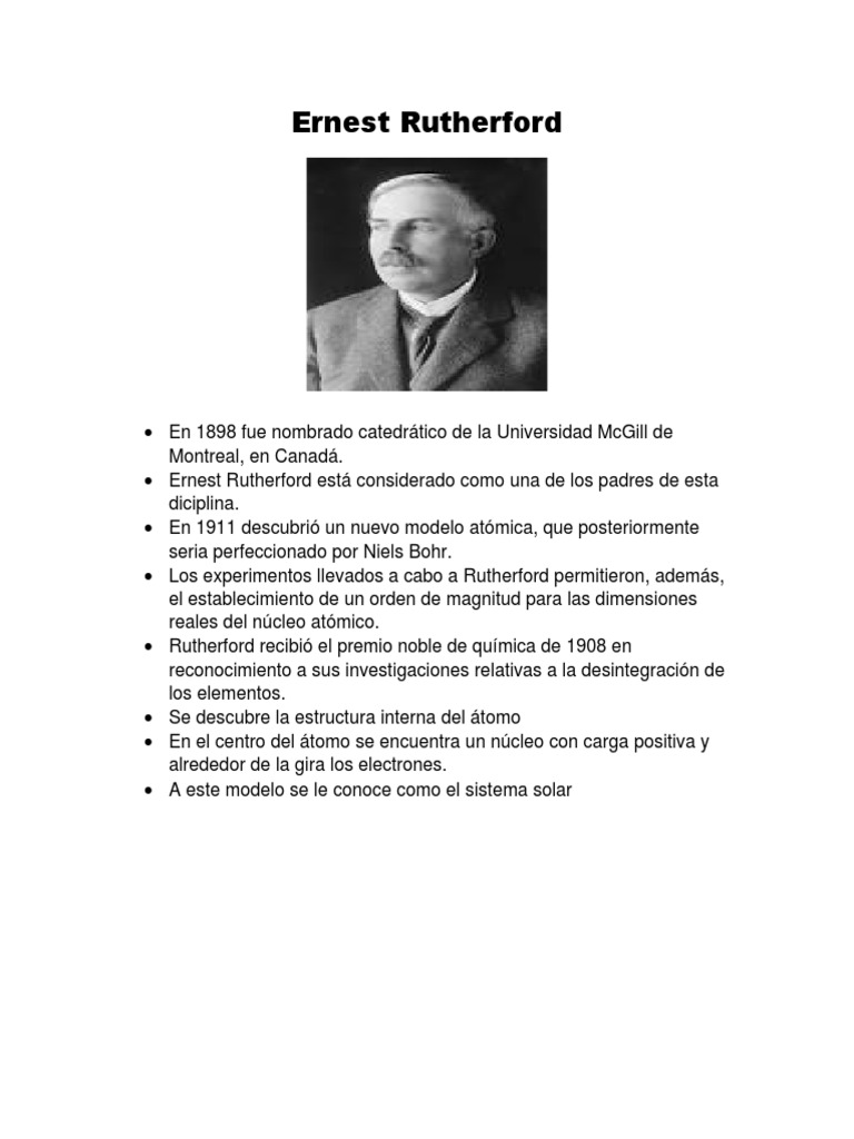 Ernest Rutherford | PDF