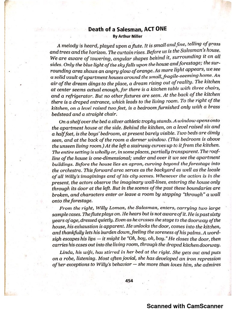 Death of A Salesman | PDF