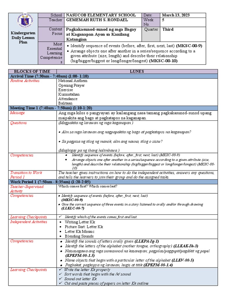 Week 5 1-5 | PDF | Learning | Teachers