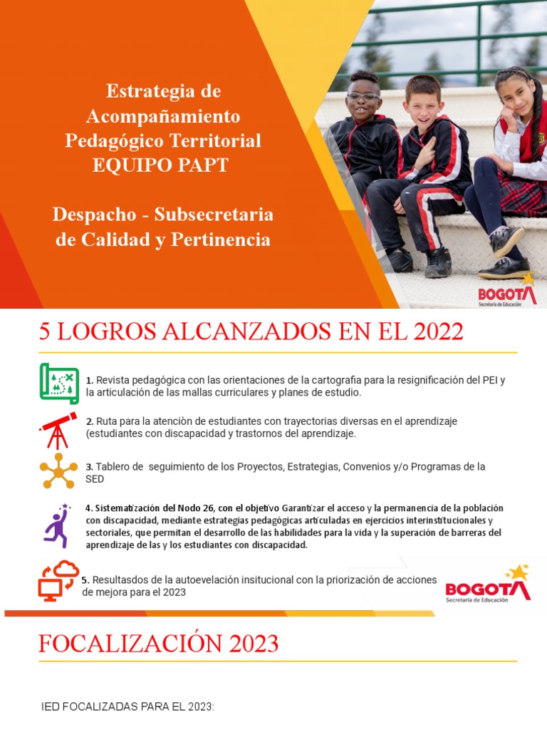 Equipo Papt | PDF | Plan de estudios | Modificación de comportamiento