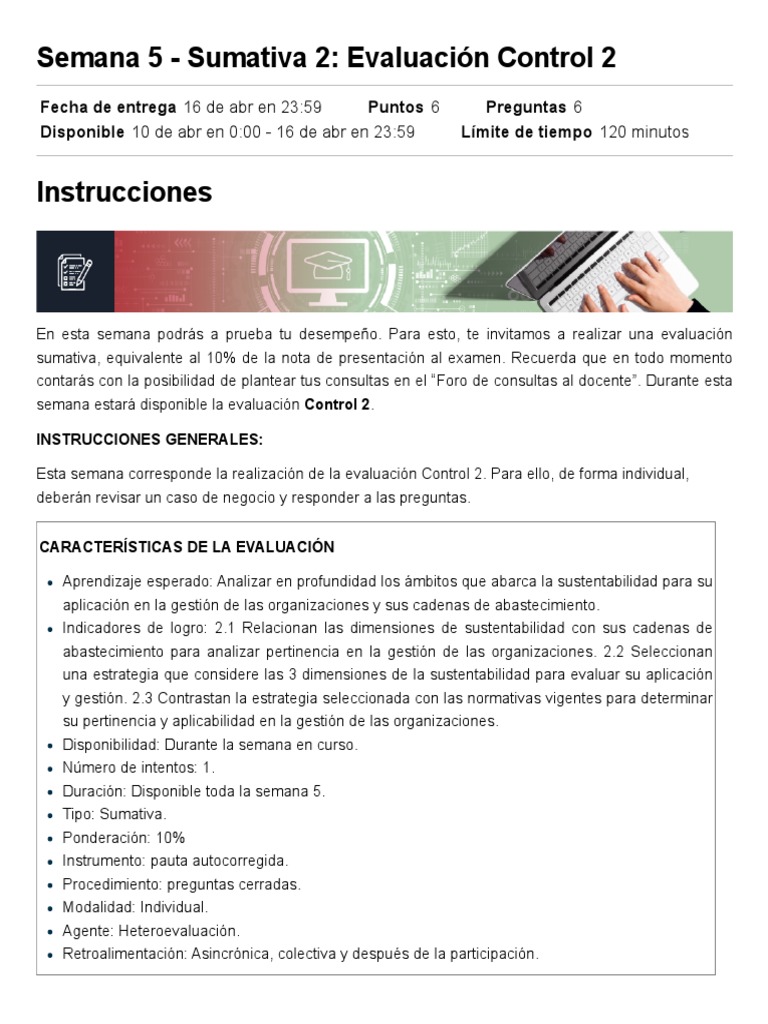 Semana 5 - Sumativa 2: Evaluación Control 2 | PDF | Netflix | Evaluación