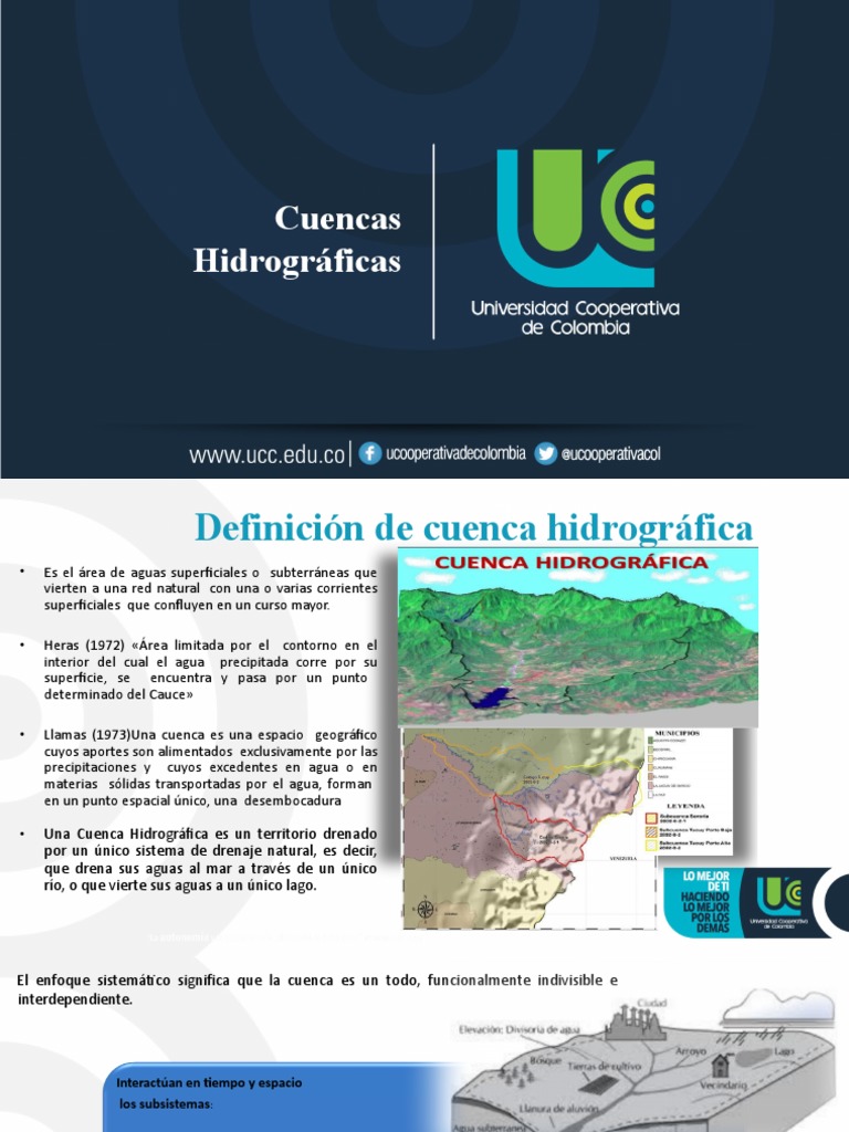 Cuencas Hidrográficas | PDF | Cuenca de drenaje | Hidrología