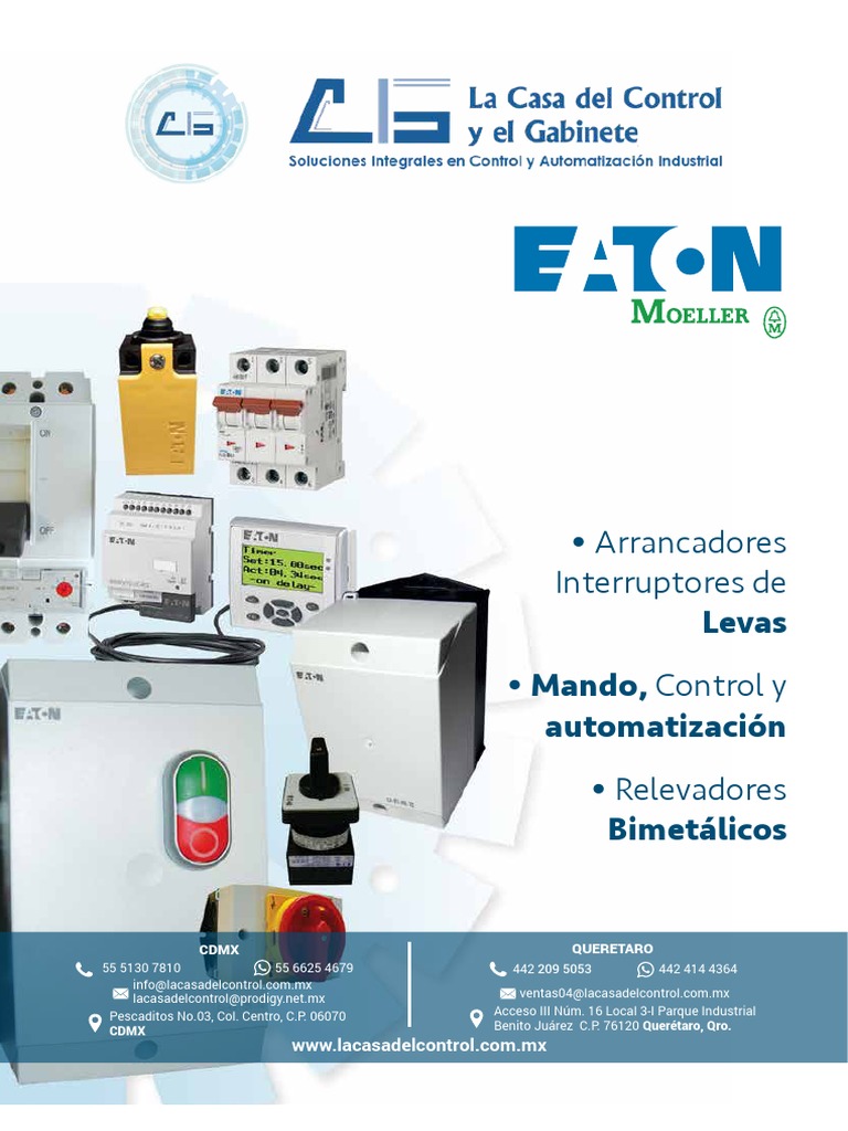 Catalogo Productos Marca Eaton Moeller | PDF | Diodo emisor de luz ...