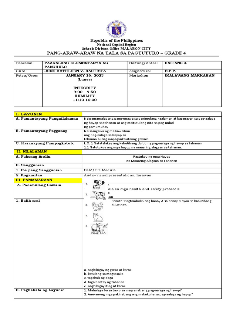 Q2 LP, EPP Week 9 | PDF