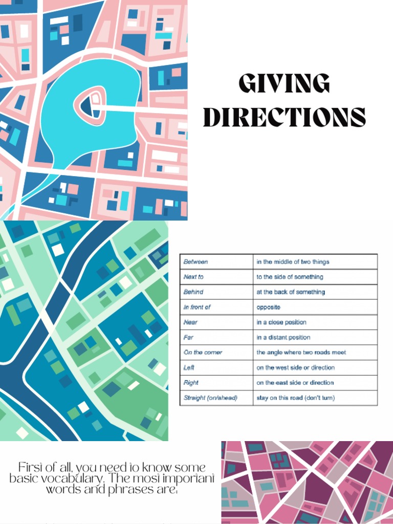 Giving Directions | PDF